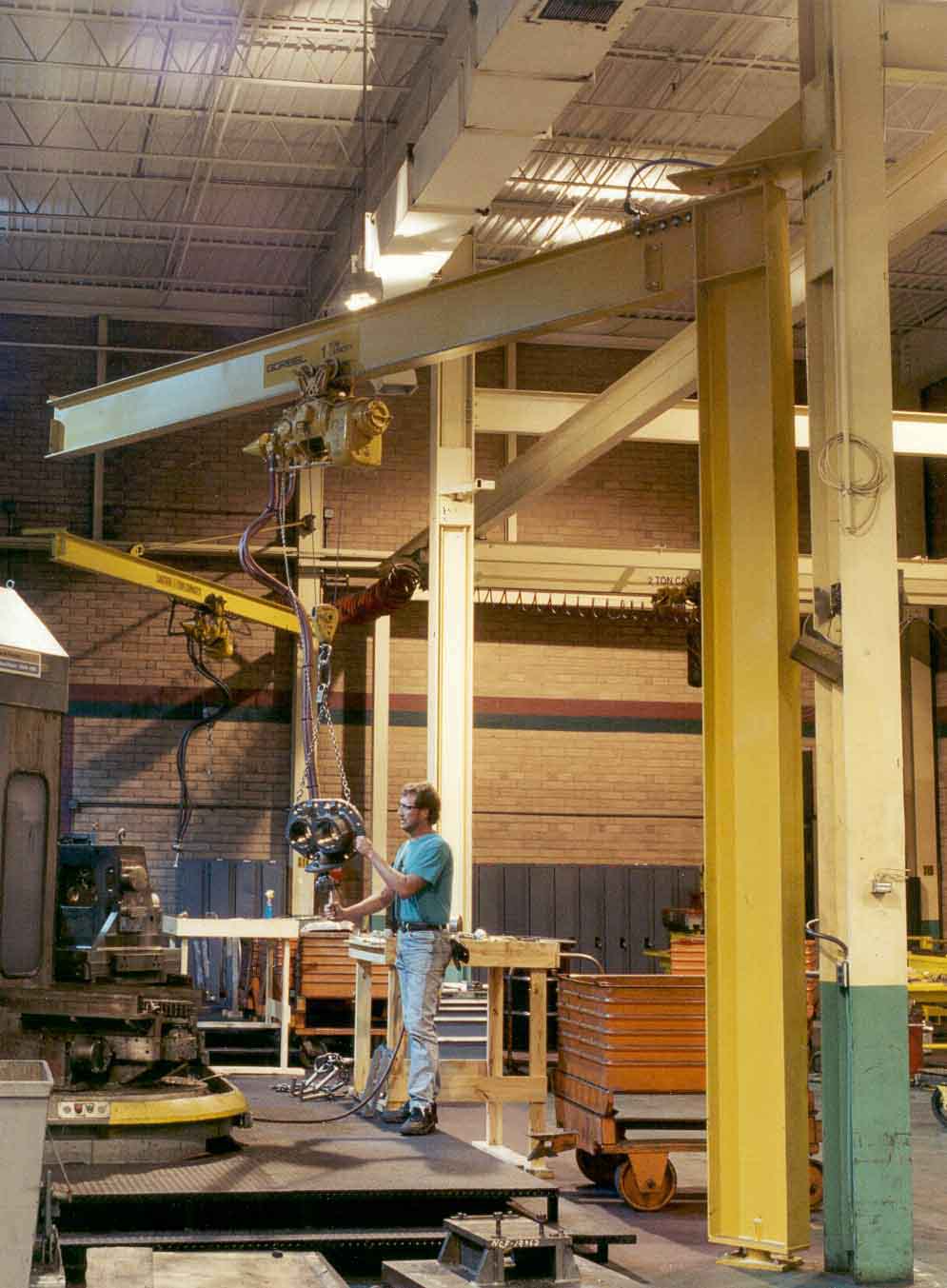 Mast Type Jib Cranes | High-Capacity, Cost-Effective 360° Rotation ...
