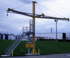 Tether Track Fall Protection Systems | Hoosier Crane Service